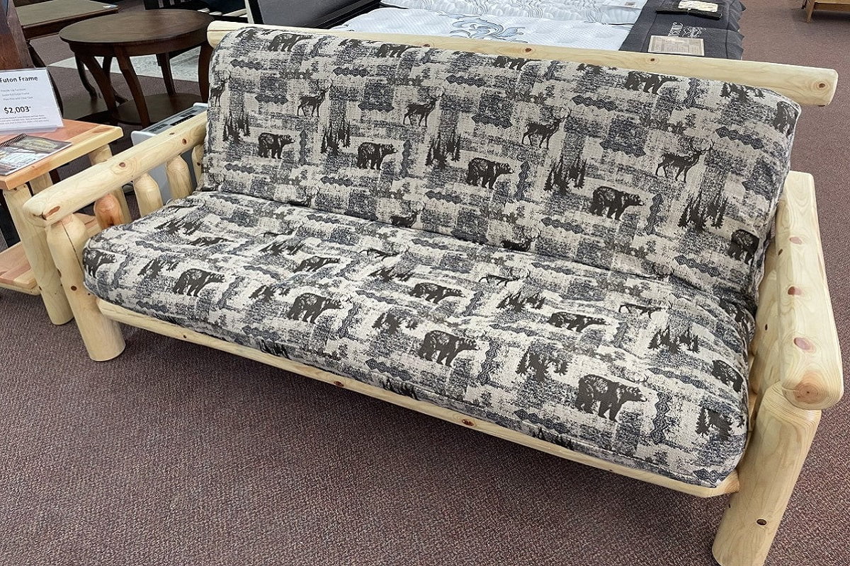 Amish Futon Winnipeg: Lodge Frame & Mattress – Best Sleep Centre Inc.